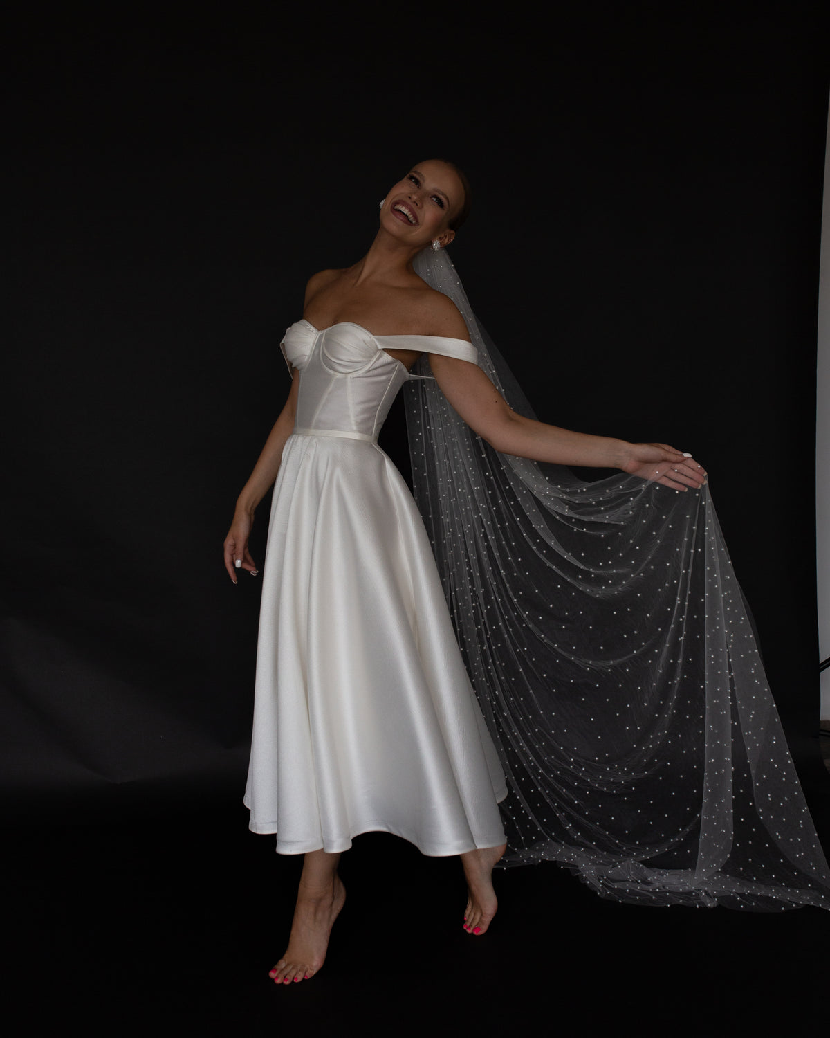 Voile de Mariée avec Perles : le Voile Tendance par Excellence.— Les ...