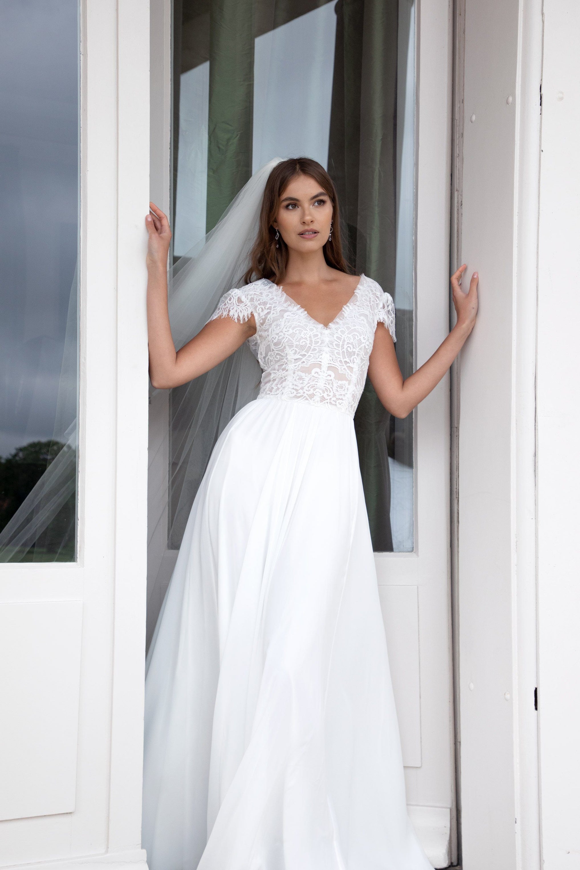 Voile de Mariée Double en Tulle : le Voile Classique par Excellence ...